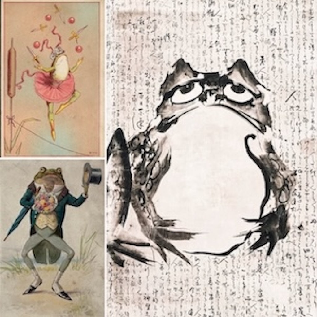 19th Century Herpetology Illustrations | Vintage Frog & Toad Prints ...