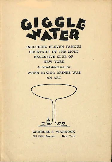 Giggle Water Poster Print | 1920s Vintage Art Deco Bar Art | The ...