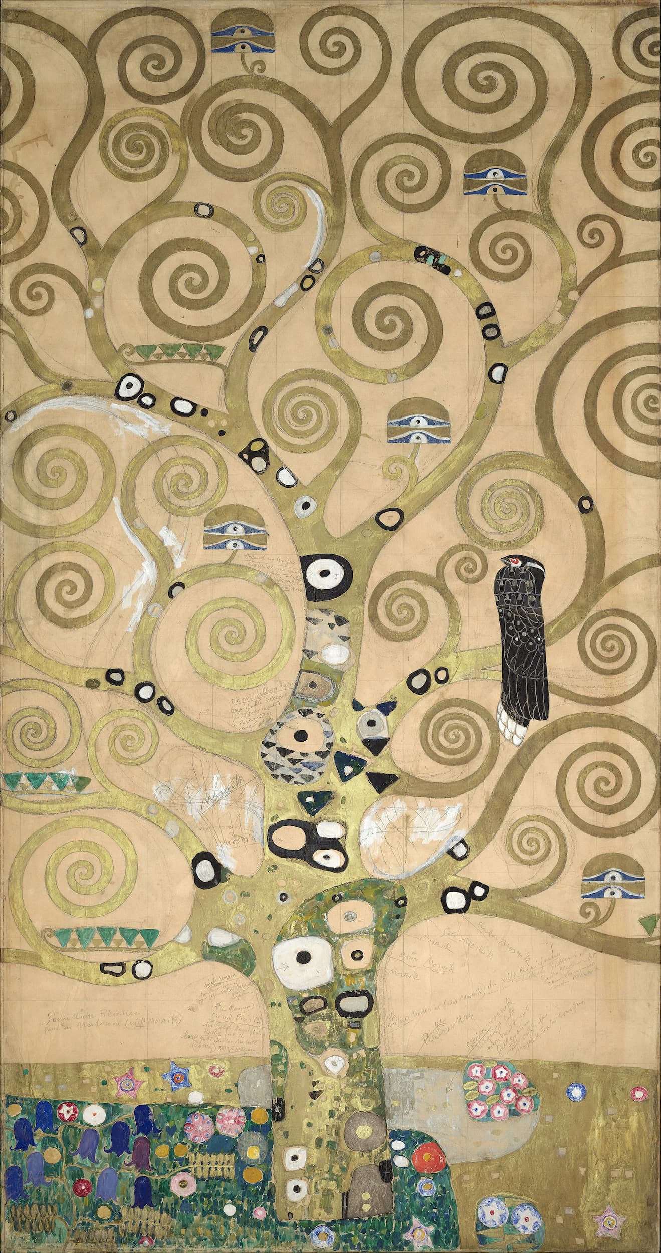Gustav Klimt: The Tree of Life (1905) | Iconic Vienna Secession Fine ...