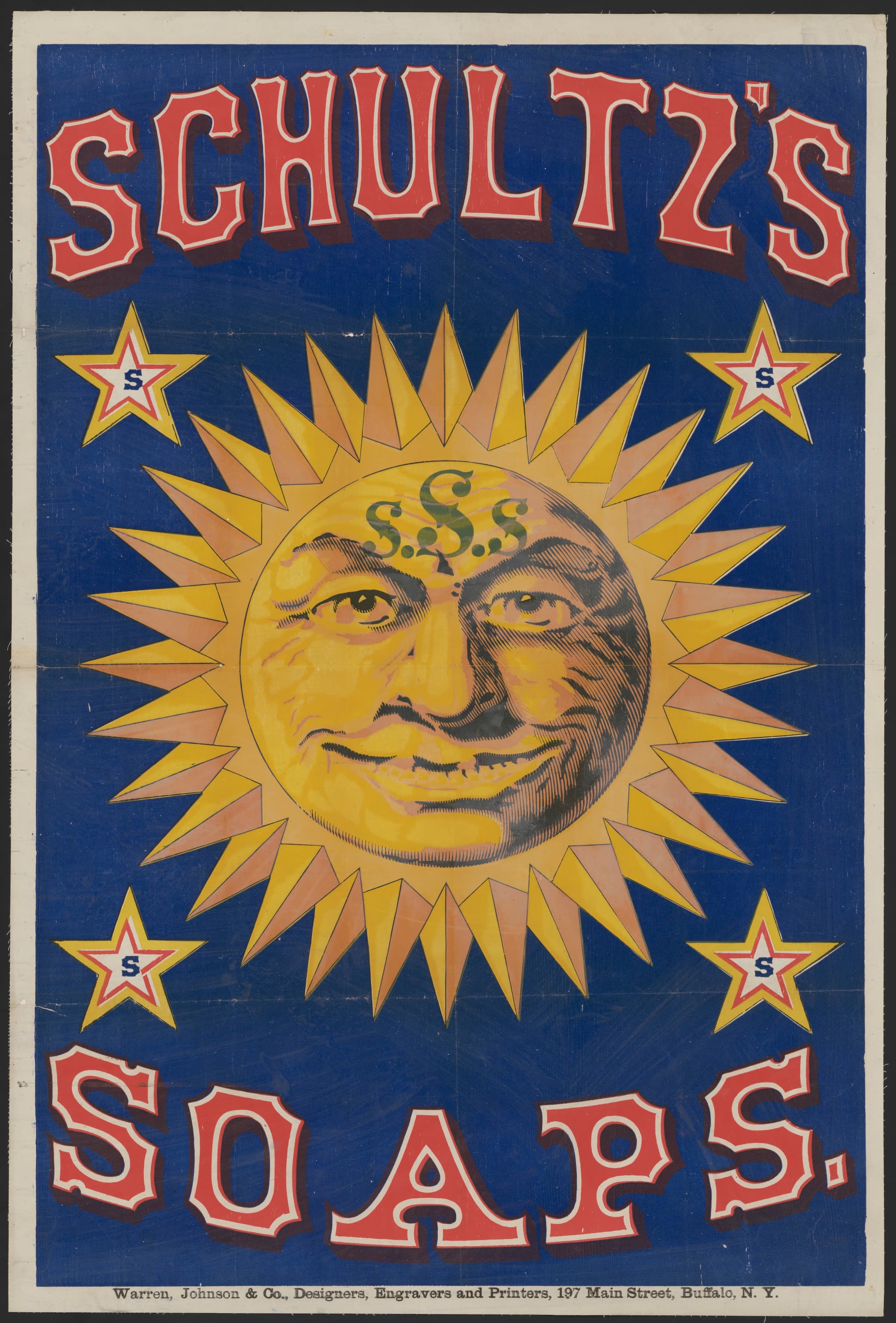 1890s Vintage Soap Poster | Victorian Advertising Art Print – The ...